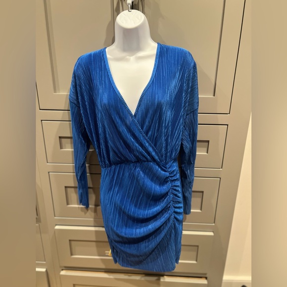 Boohoo | Dresses | Boohoo Royal Blue Ribbed Dress Nwt Small | Poshmark